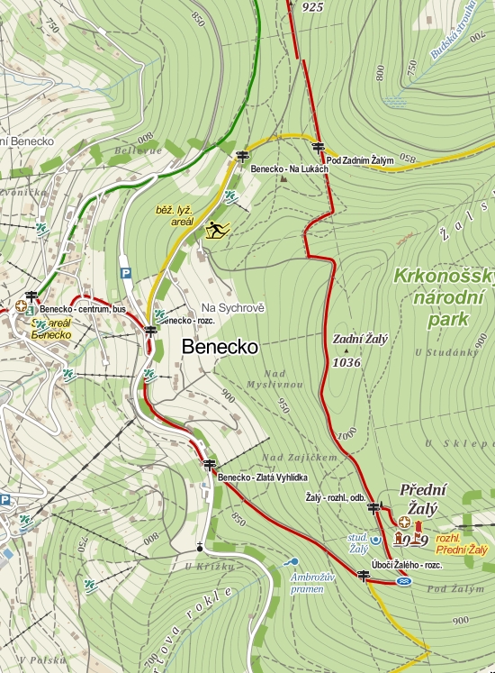 Benecko v Krkonoších - Krkonoše